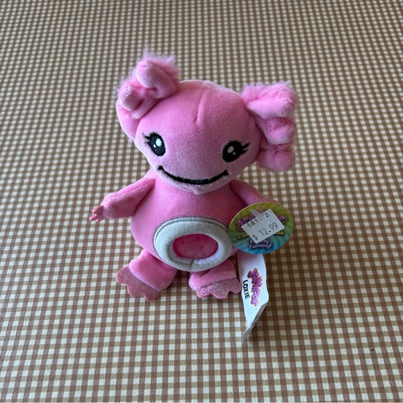 streamline | Toys | Jellyroos Lottie Pink Axolotl Plush Squishy Jelly ...